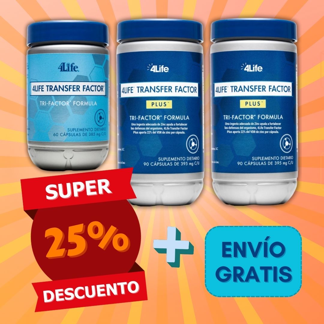 Inicio - Factores de Transferencia 4Life | Distribuidor Autorizado